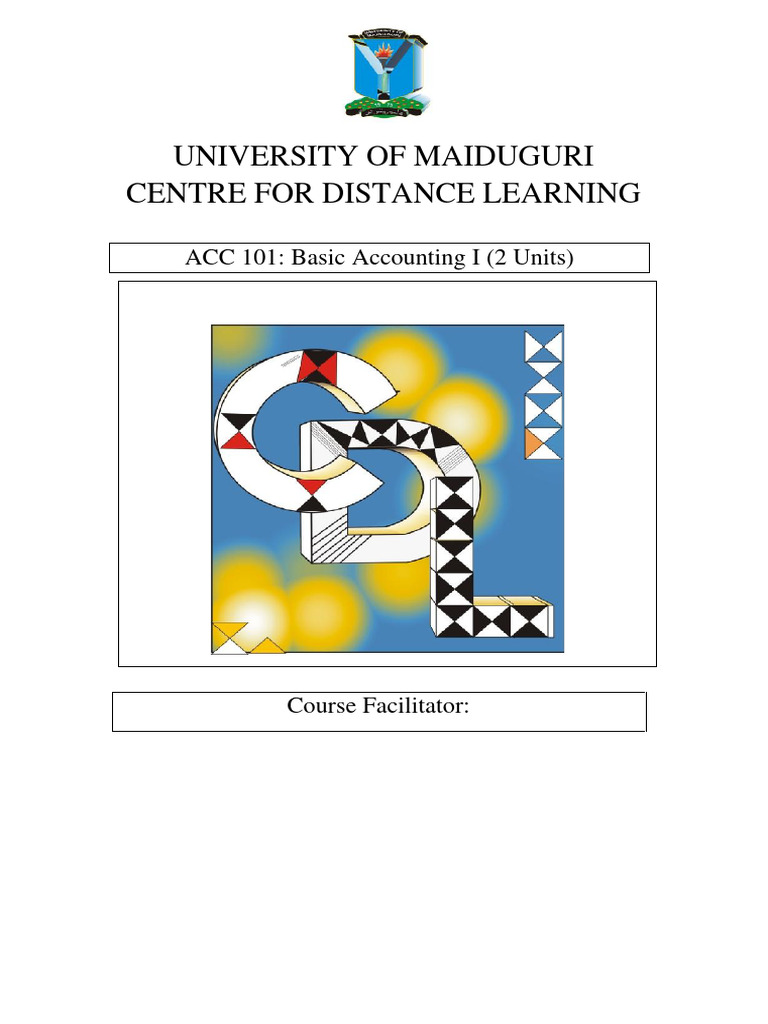 Acc 101 Basic Accounting I-1 | PDF | Debits And Credits | Bookkeeping