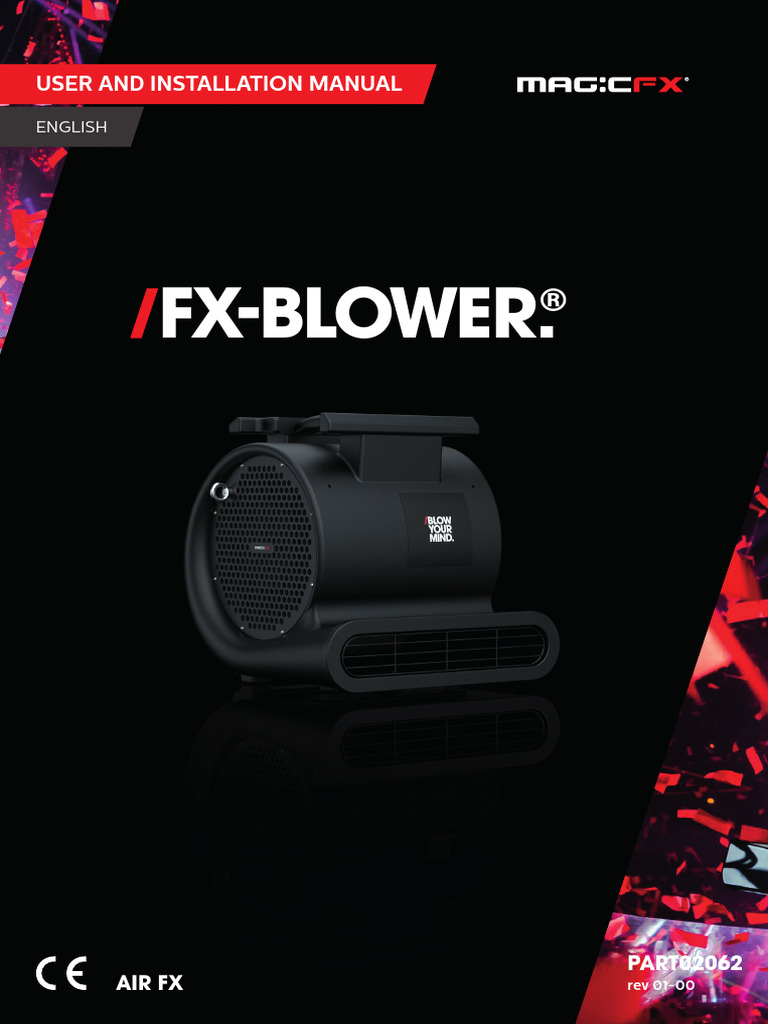 Magicfx Fx-Blower Manual | PDF | Electrical Engineering | Electricity