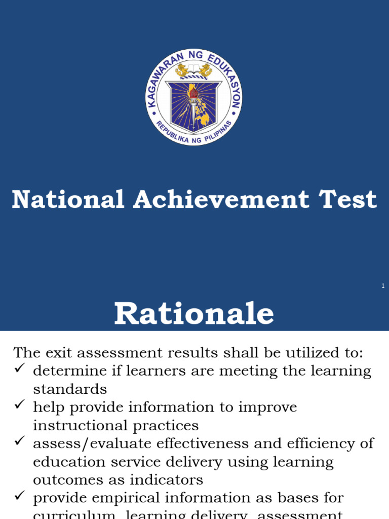 NAT Test Administration Guidelines | PDF | Educational Assessment