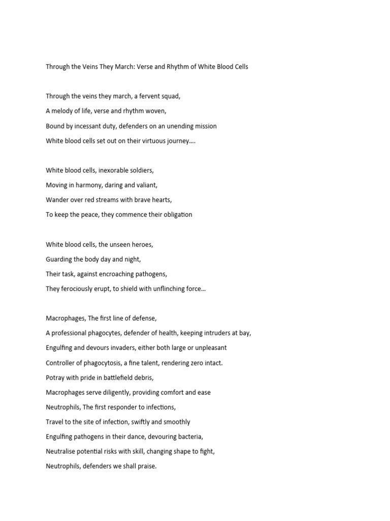 White Blood Cells: Heroes of Immunity | PDF