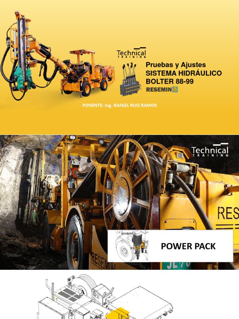 DIA 1 - Pruebas y Ajustes - POWER PACK | PDF | Bomba | Presión