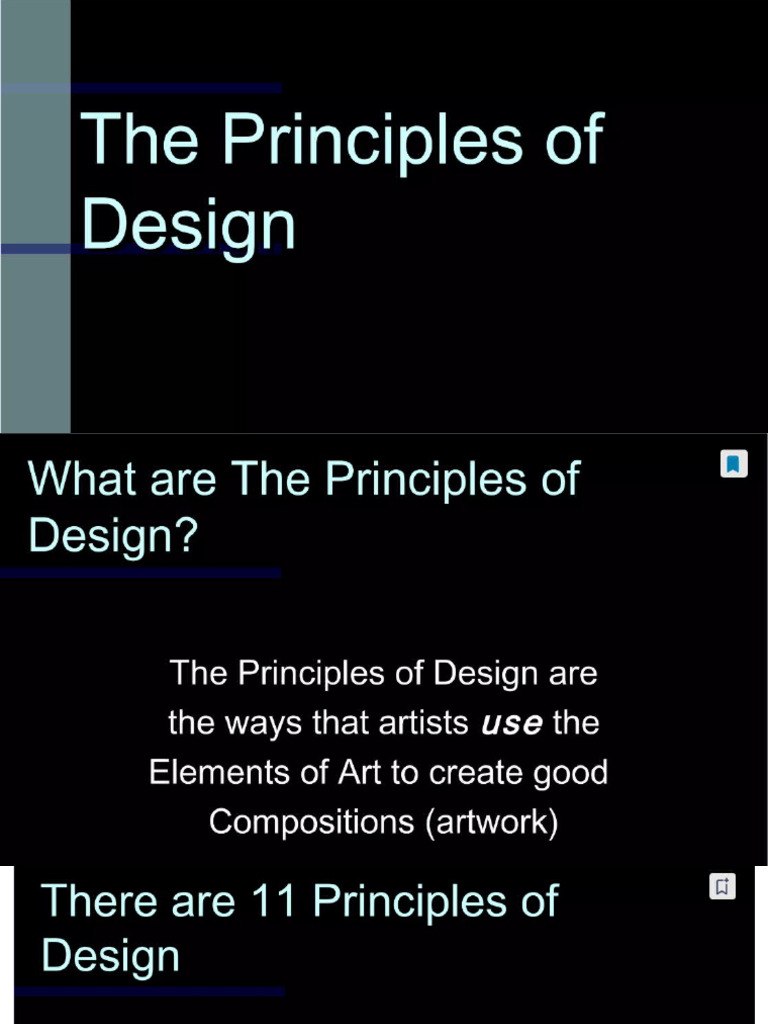 Principles of Design | PDF