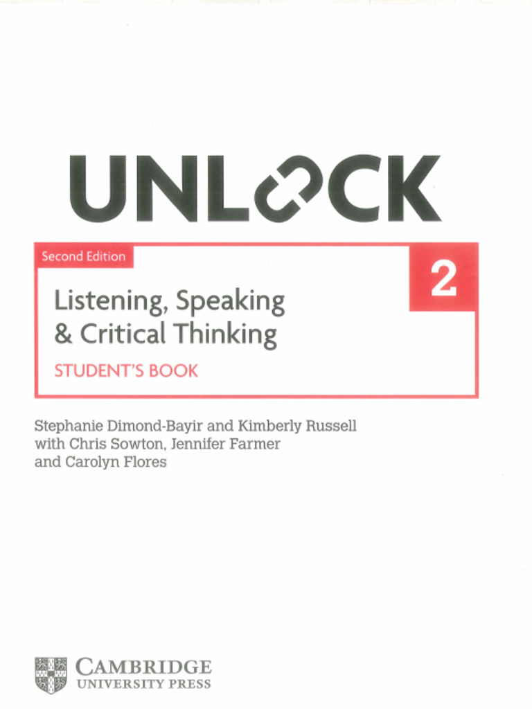 Unlock Level 2 Listening | PDF