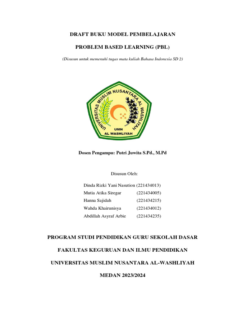 Draft Buku Model Pembelajaran Pdf