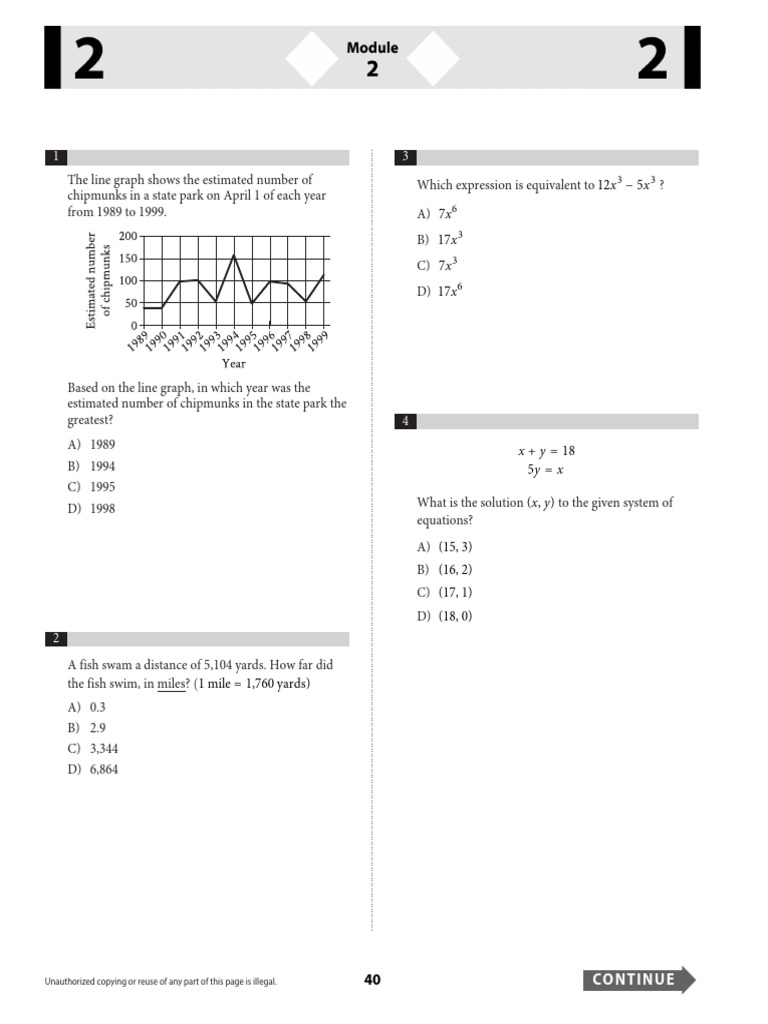 Sat Practice Test 4 Digital 42 48 | PDF | Mathematical Concepts ...