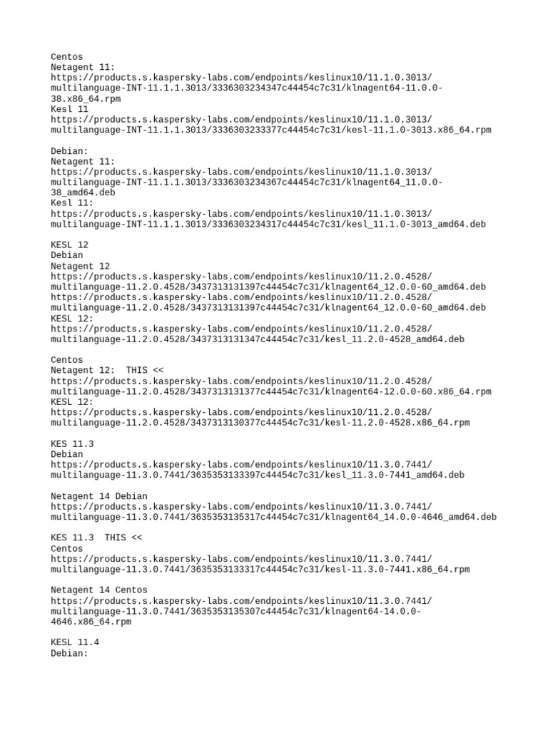 Linux Command KES | PDF | Software | Unix Variants