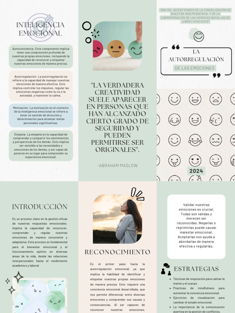 La Autorregulación de Las Emociones | PDF | Las emociones | Empatía