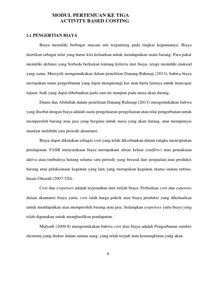 Modul-AkMan Pert 3 | PDF