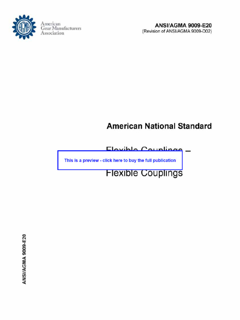 AGMA 9009 E20 en | PDF | Mechanical Engineering | Manufactured Goods