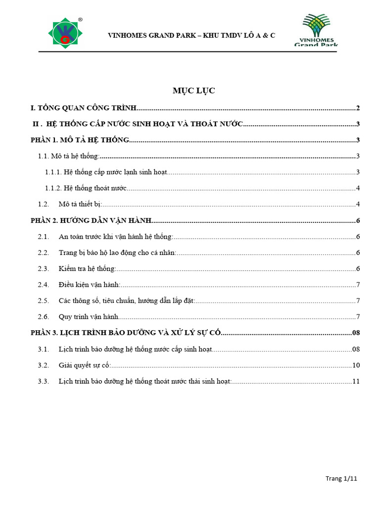 HDVH - CTN - Khu TMDV A & C Huy | PDF