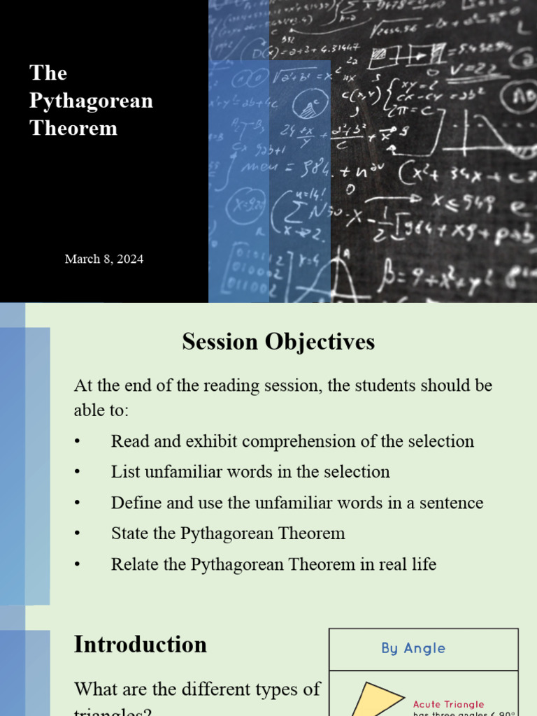 The Pythagorean Theorem | PDF | Pythagoras | Mathematics