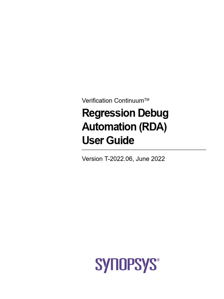 RDA UserGuide | Download Free PDF | Debugging | License