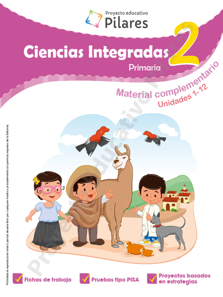 Ciencias Integradas - 2do Grado - Unidad 1 | PDF
