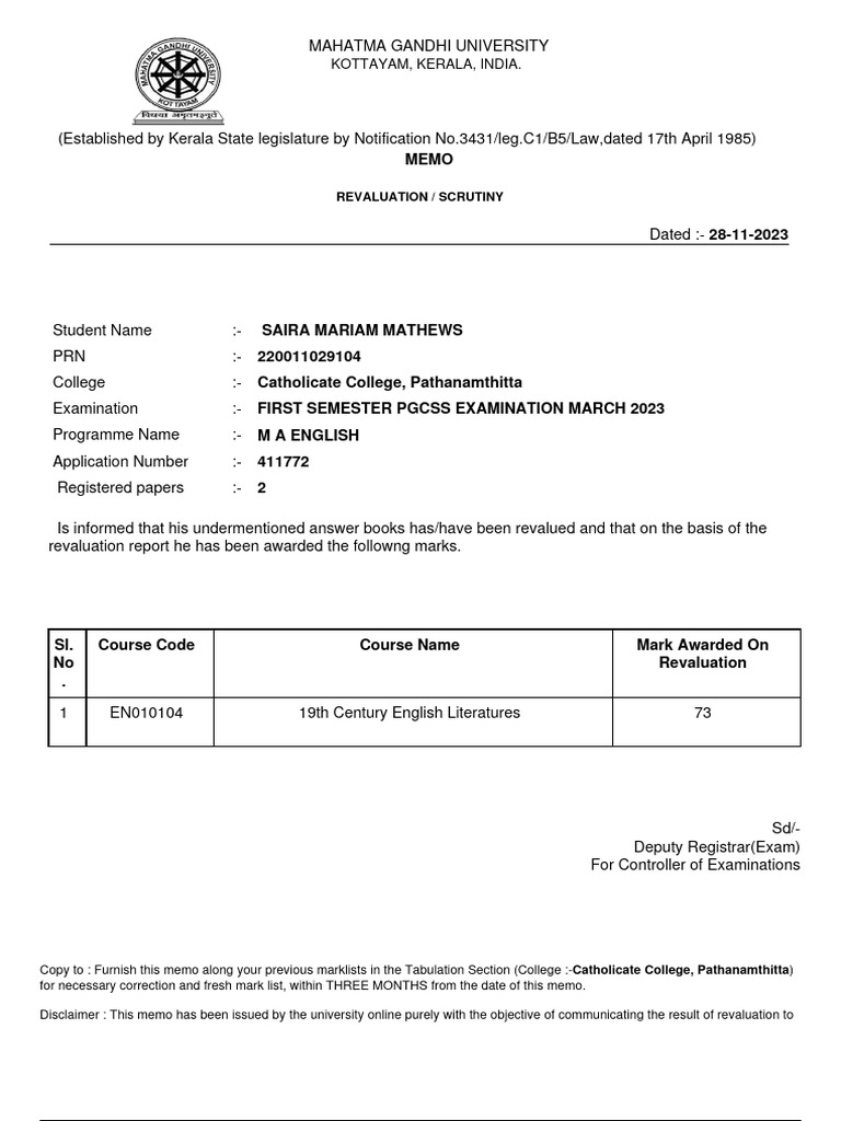 Memo | PDF | Qualifications | Educational Assessment And Evaluation