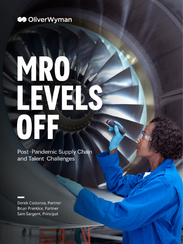 MRO Survey 2023 MRO Levels Off | PDF | Supply Chain | Labour Economics
