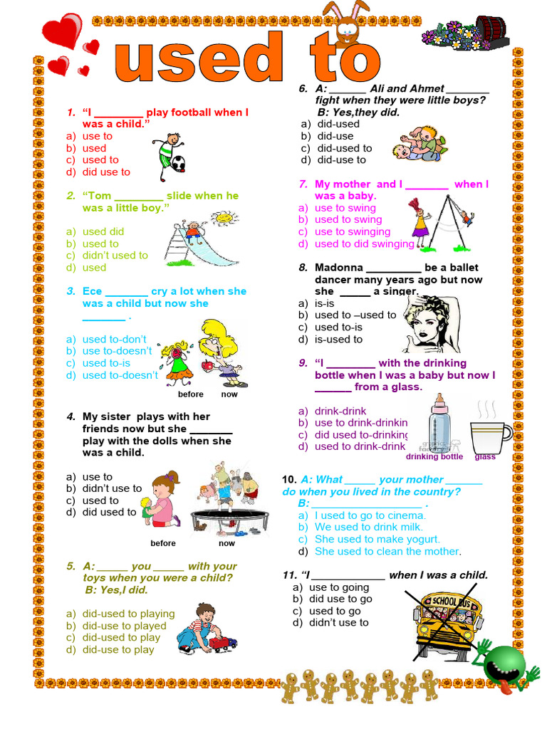 Practice Used To | PDF
