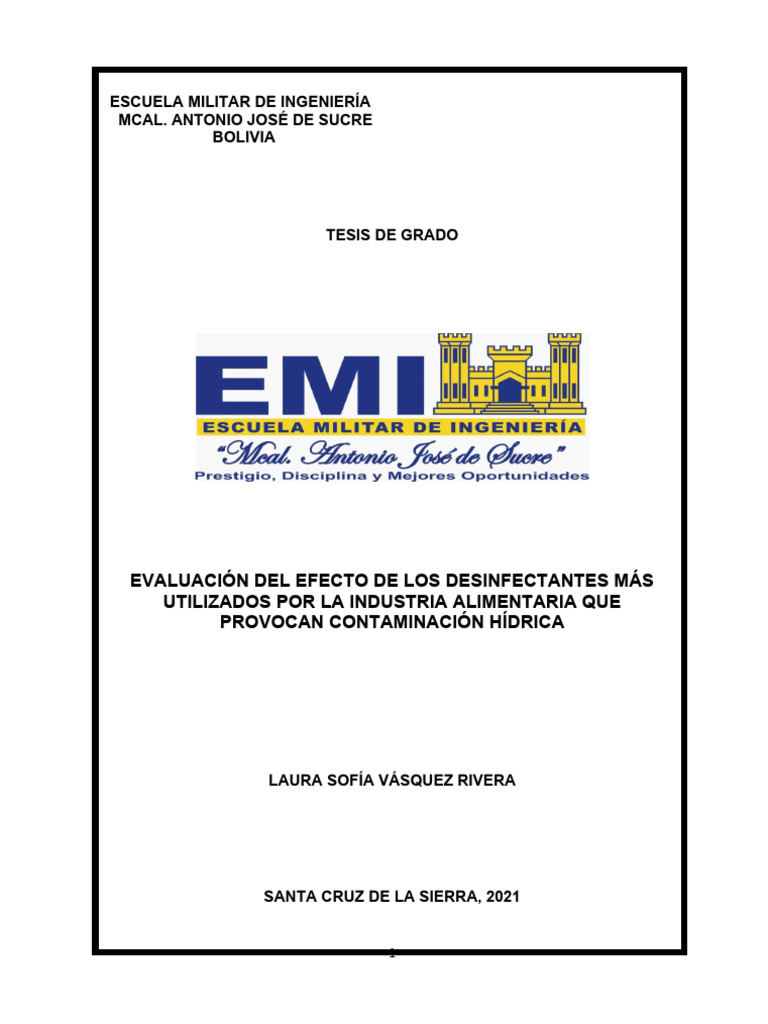 Marco Practico Final Vasquez | PDF | Cloro | Toxicología
