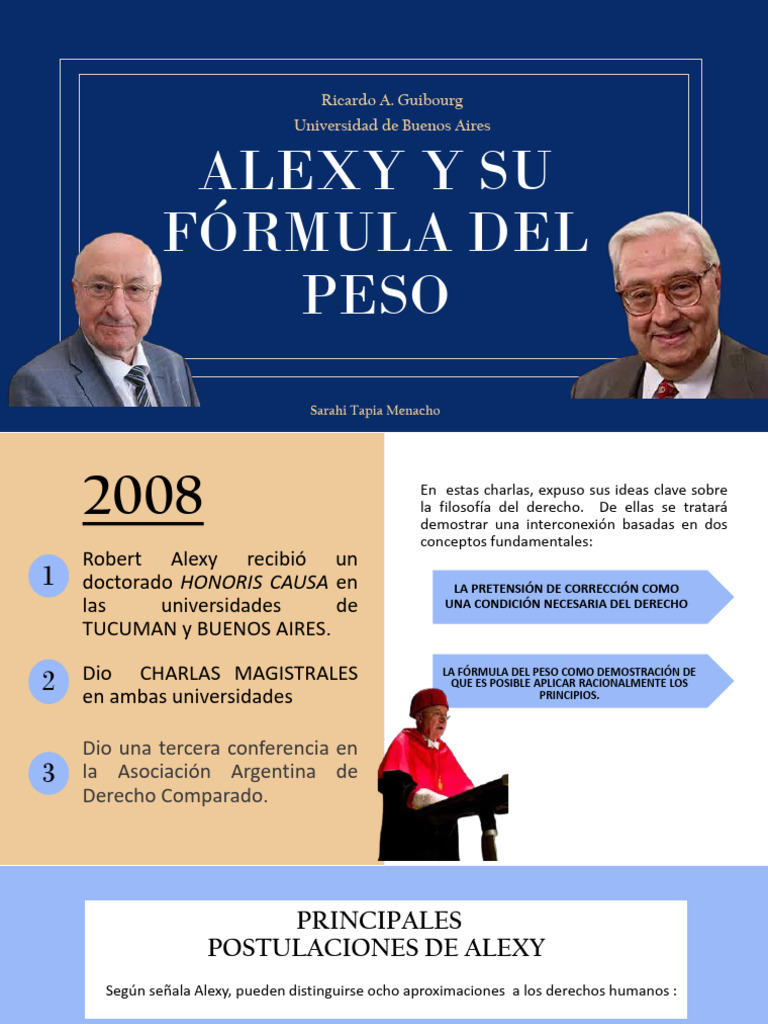 Alexy y Su Fórmula Del Peso | Descargar gratis PDF | Derechos humanos ...