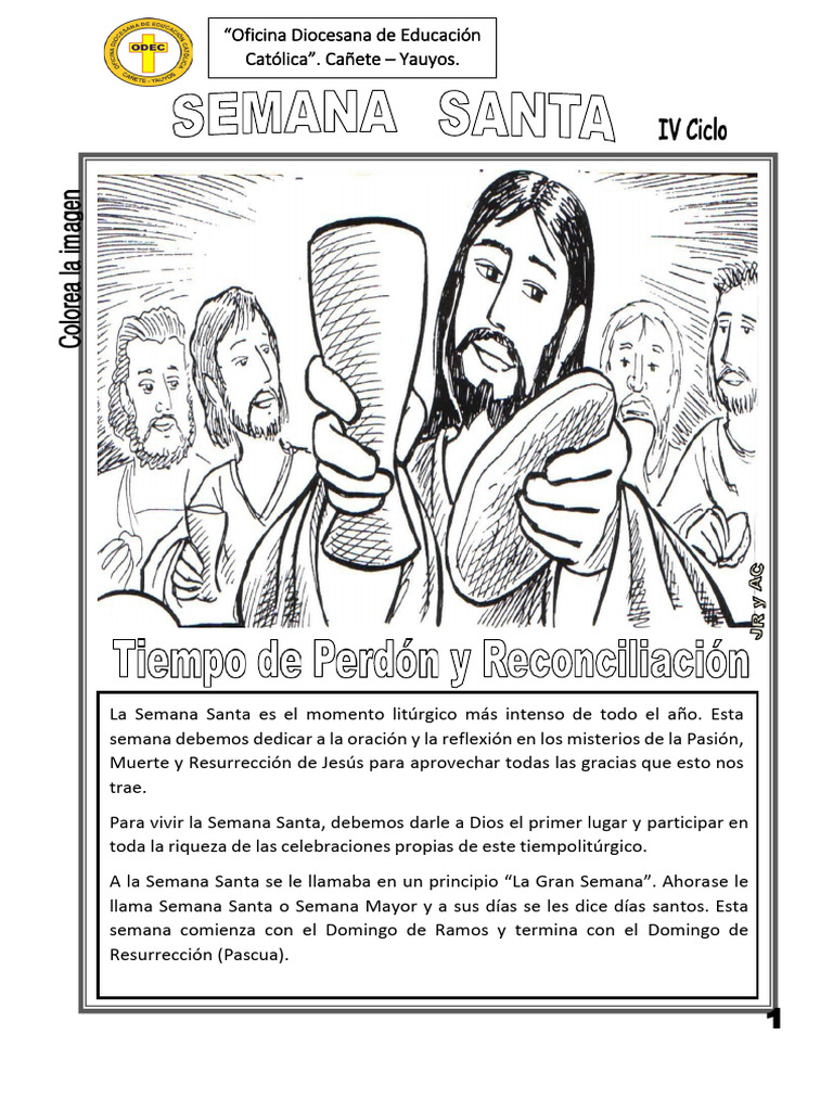 Ficha Semana 3° Y 4° Primaria | PDF | Pascua de Resurrección | La ...