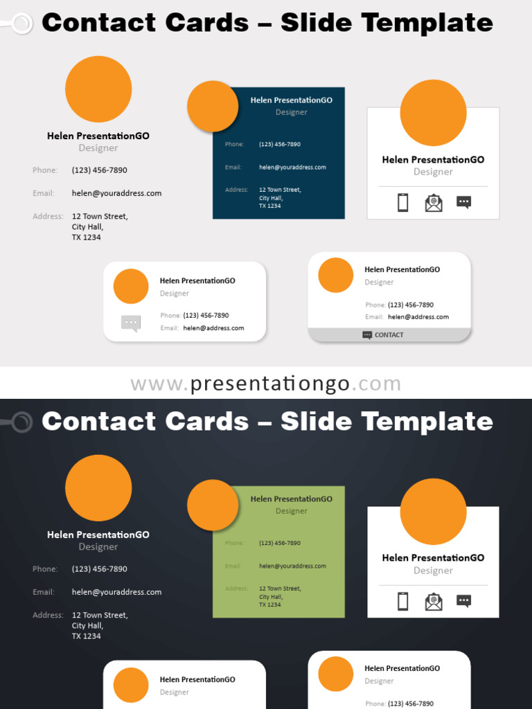 0151 T PGO Contact-Cards-4x3 | PDF | Software | Application Software