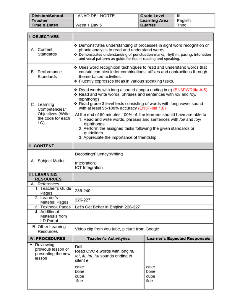 Day 5 | PDF | Fluency | Human Communication