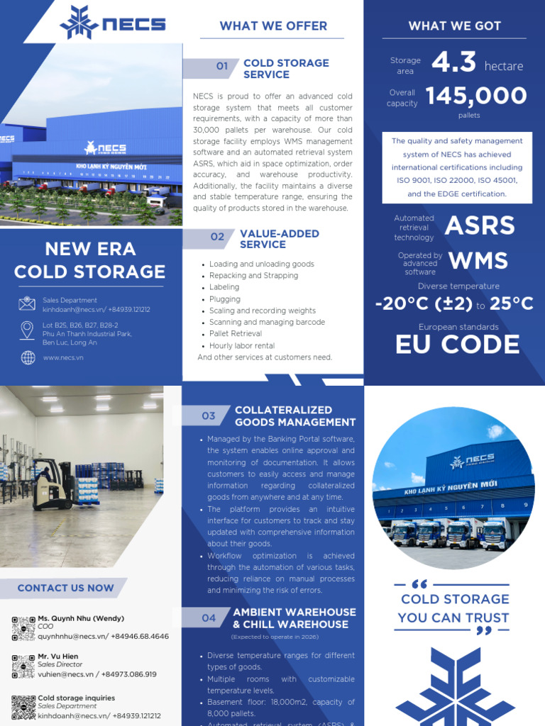 ENG Flyer 6 mặt | PDF | Warehouse | Automation