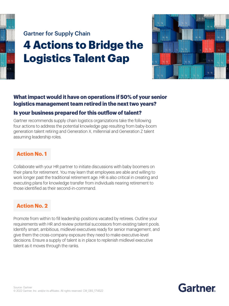 logistics-talent-gap | PDF | Logistics | Leadership