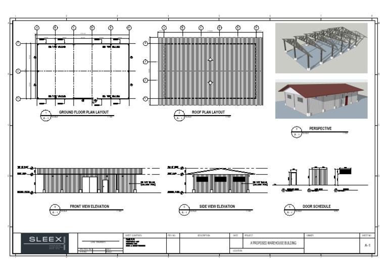 1 Storey Warehouse Storage Ar 1 | PDF | Buildings And Structures ...