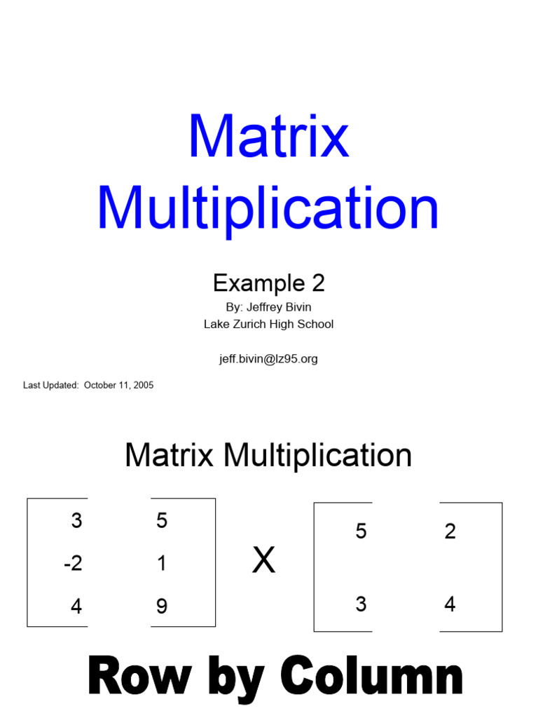 Matik Multipication 2 | PDF | Operator Theory | Algorithms