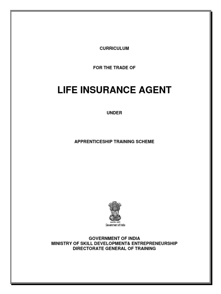 Life Insurance Agent | PDF | Apprenticeship