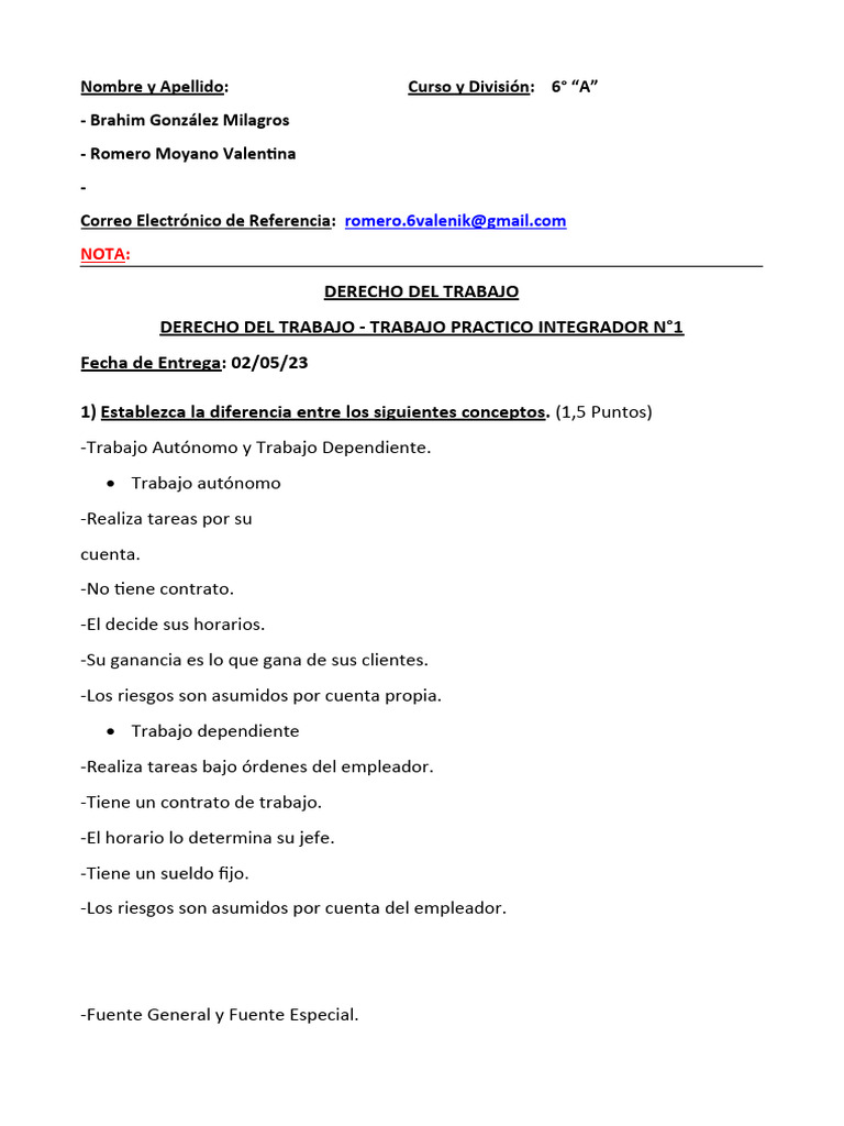 Trabajo Practico Tema N°1 de Romero Moyano Valentina y Brahim Milagros ... Trabajo Practico Tema N°1 de Romero Moyano Valentina y Brahim Milagros ...
