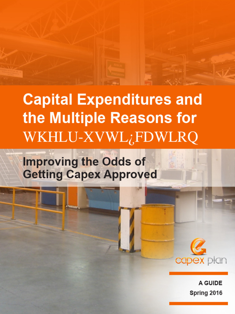 Capex Approval Guide for Managers | PDF | Internal Rate Of Return ...