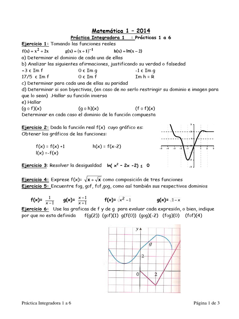 Integradora 1 | PDF | Función (Matemáticas) | Geometría