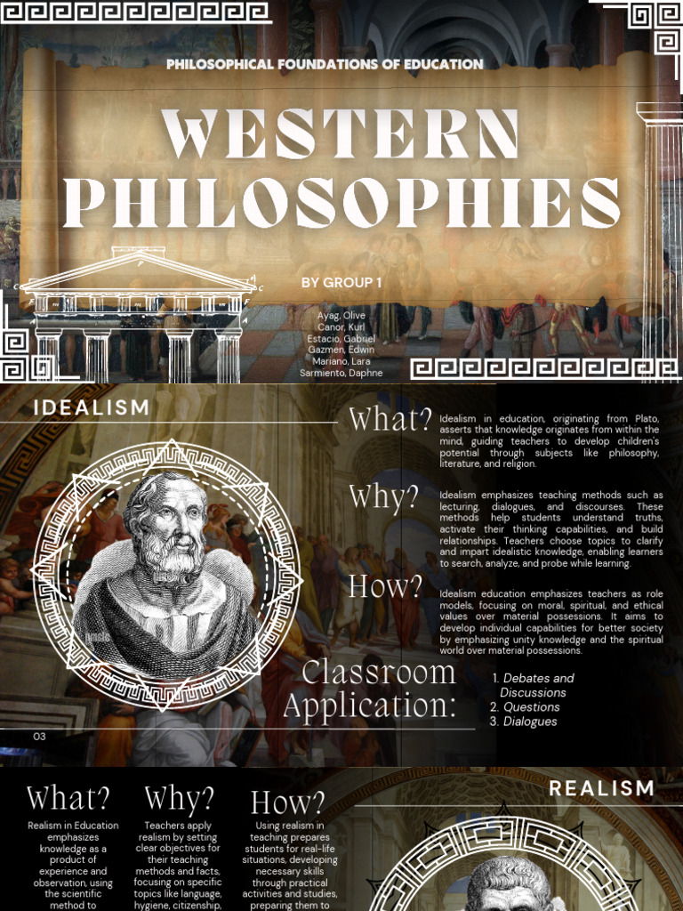 Group-1-Western-Philosophies 20240228 194803 0000 | PDF | Knowledge ...