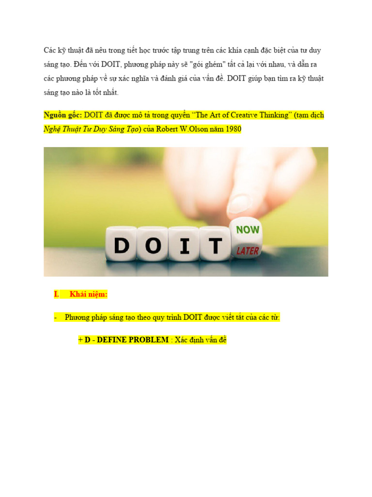 DOIT | PDF