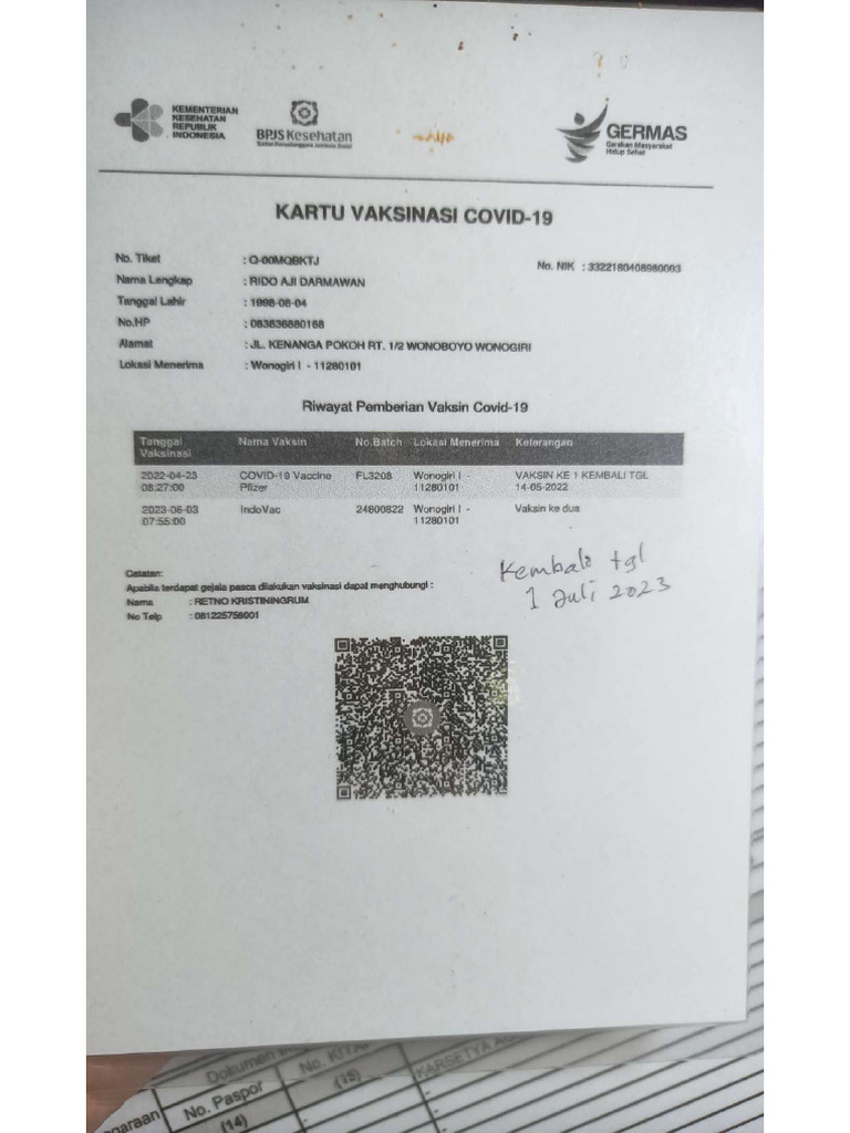 Vaksin Indomaret | PDF