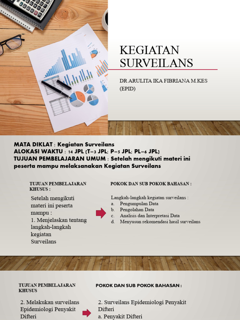 Langkah-Langkah Surveilans Epidemiologi | PDF