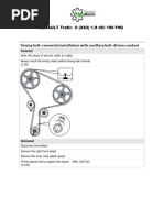 B20DTH Instruction | PDF | Belt (Mechanical) | Engine Technology