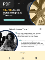 Understanding Agency Theory Concepts | PDF | Corporate Governance | Audit