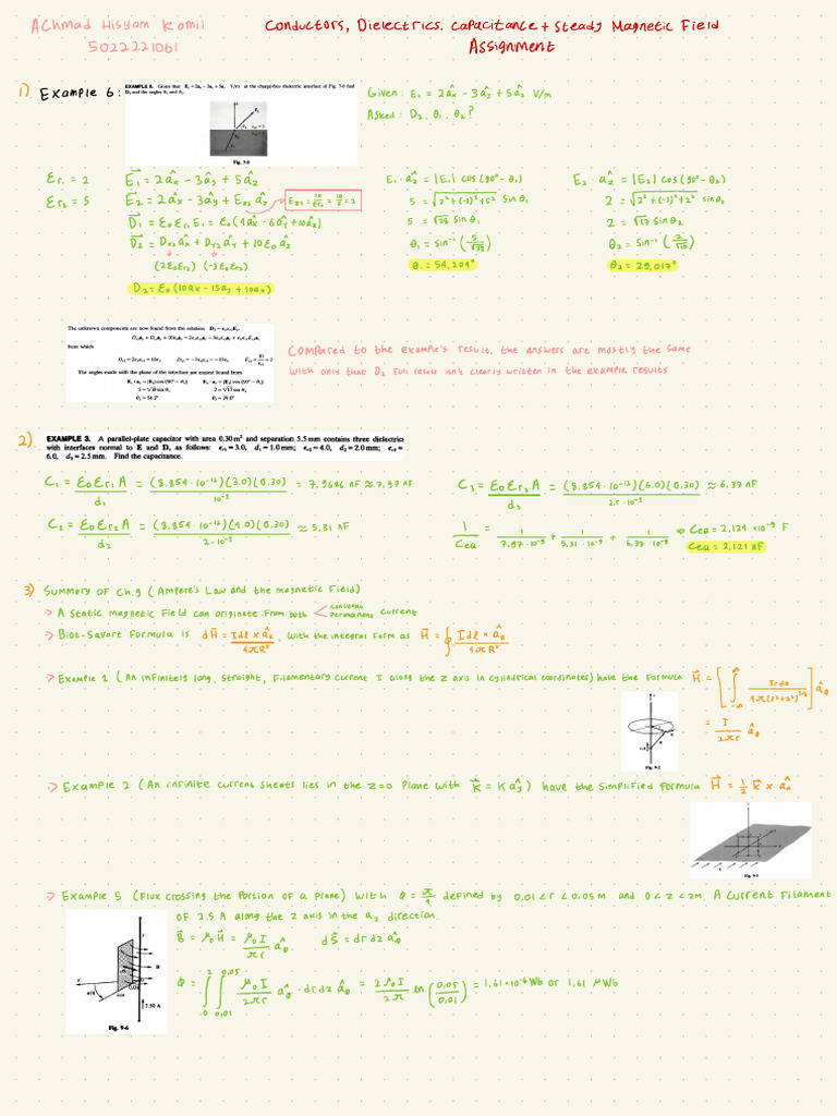 Elektromagnetika Tugas | PDF