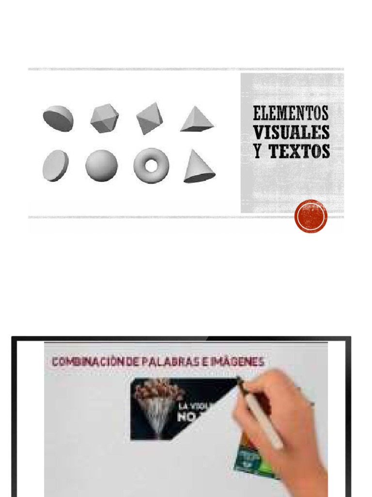 10 - Elementos Visuales y de Textos | PDF