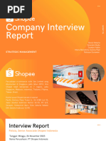Struktur Organisasi Shopee Indonesia | PDF