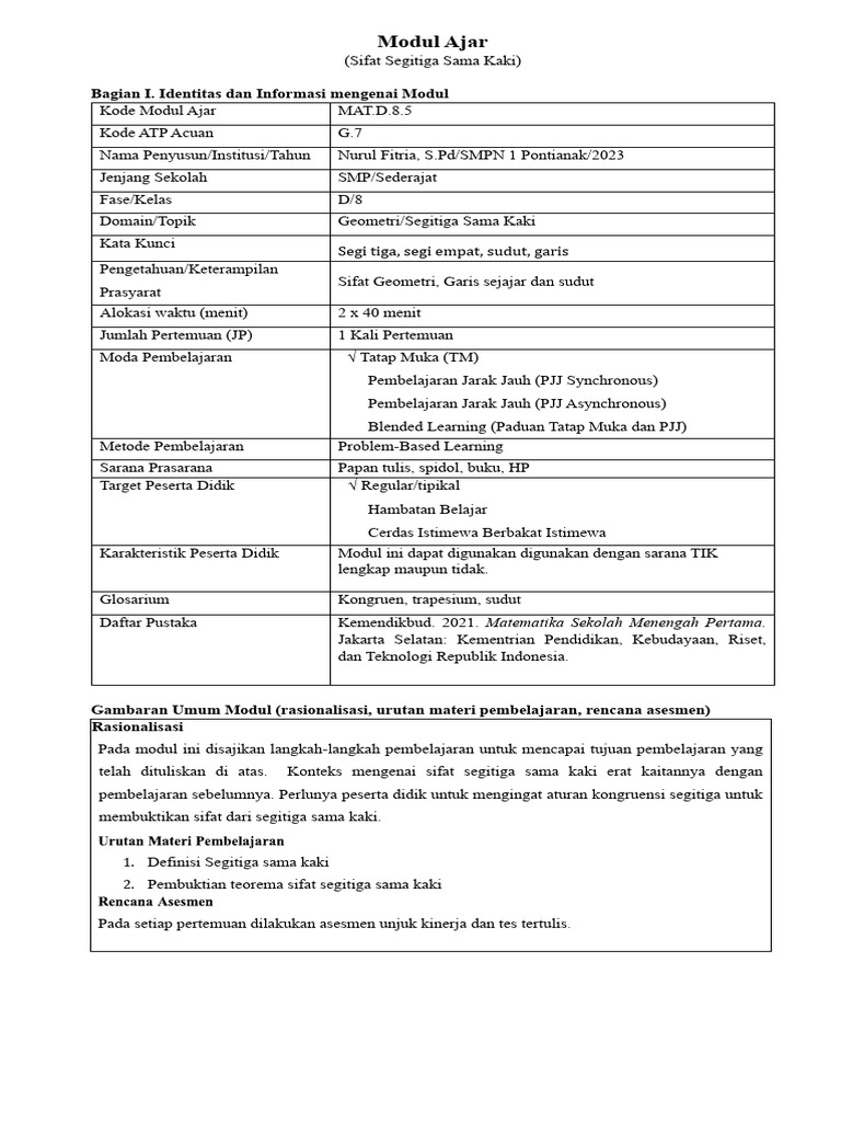 Referensi Modul | PDF
