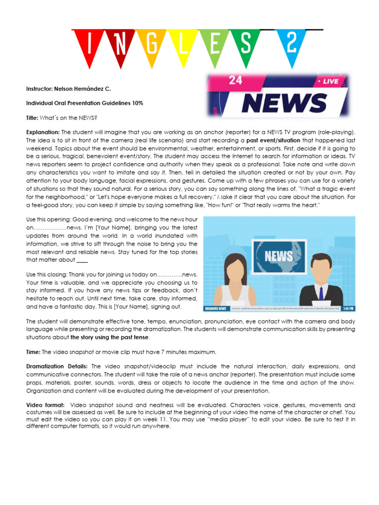 Individual Oral Presentation 1 | PDF | Human Communication