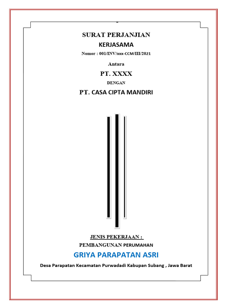 Contoh Draft Kso-2 | PDF