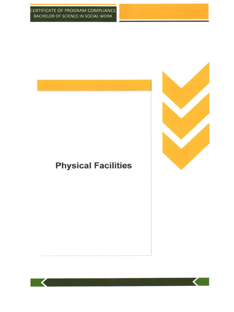 Physical facilities | PDF