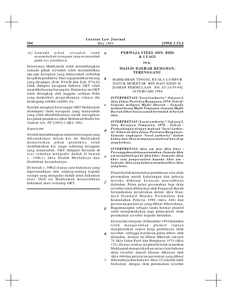 CLJ 1994 2 504 | PDF