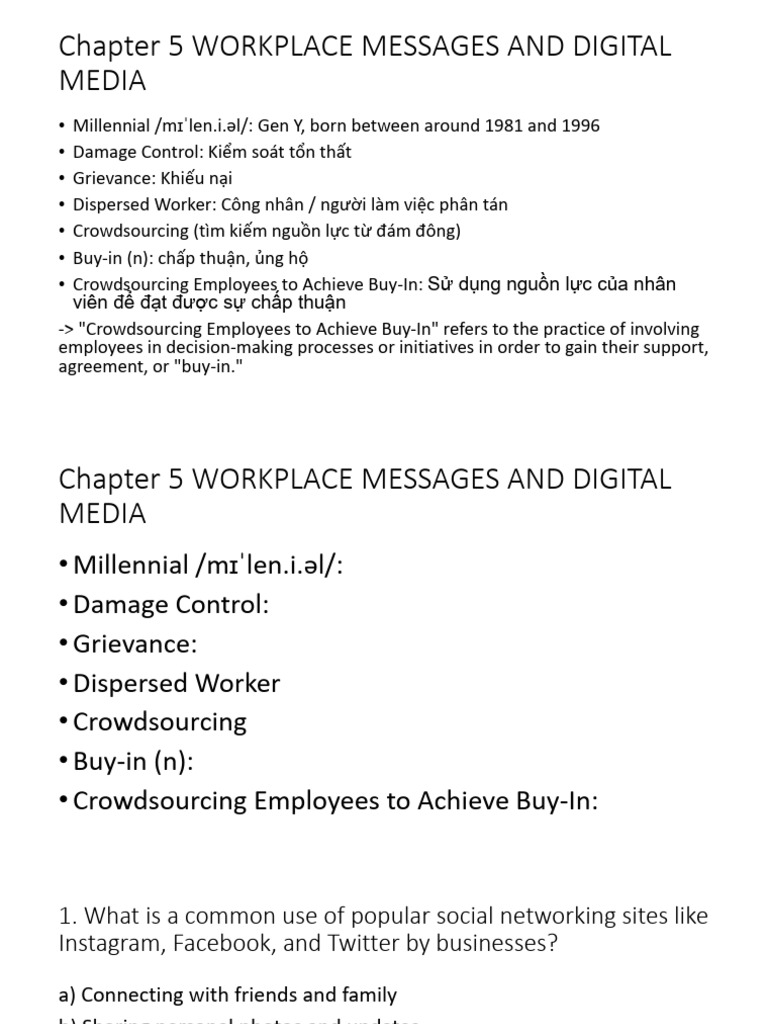 Chapter 5 - Lesson 2 - SV | Download Free PDF | Social Media | Popular ...