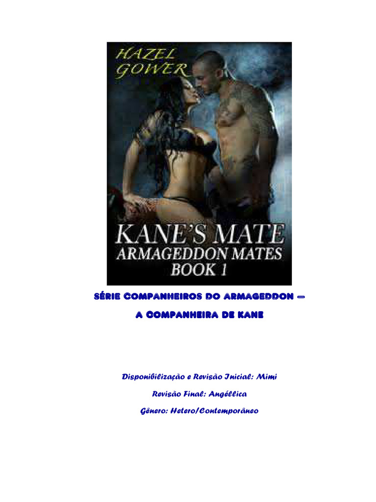 Hazel Gower - Companheiros Do Armageddon 01 - A Companheira de Kane | PDF | Amor | Lobisomens