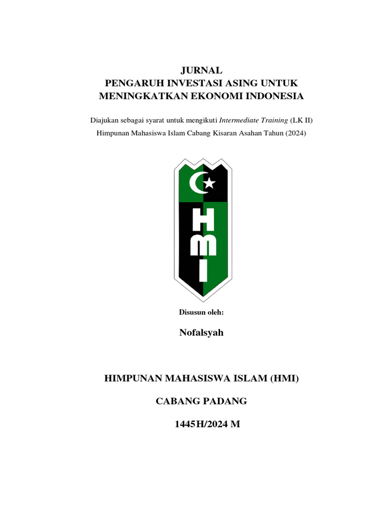 Pengaruh Investasi Asing pada Ekonomi Indonesia | PDF